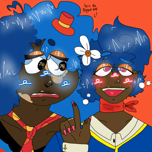 Barnaby is the biggest bird (AU’s) - ibisPaint
