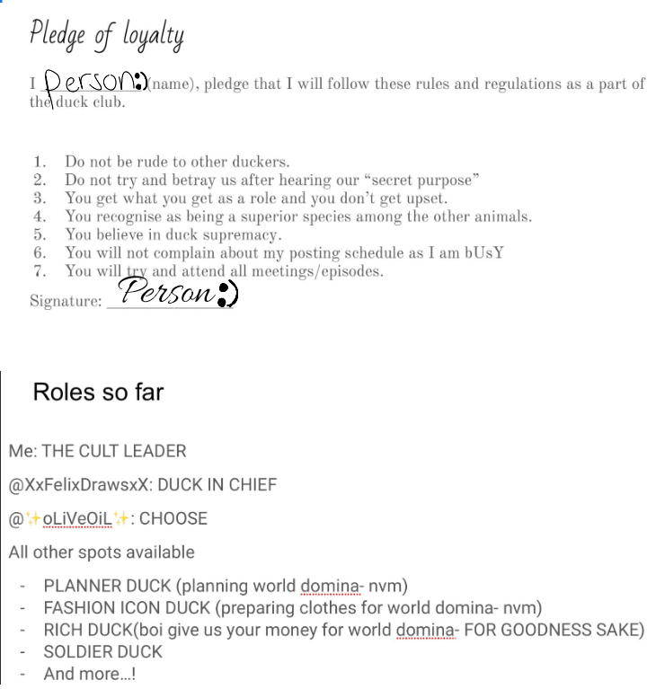 duck cult application - ibisPaint