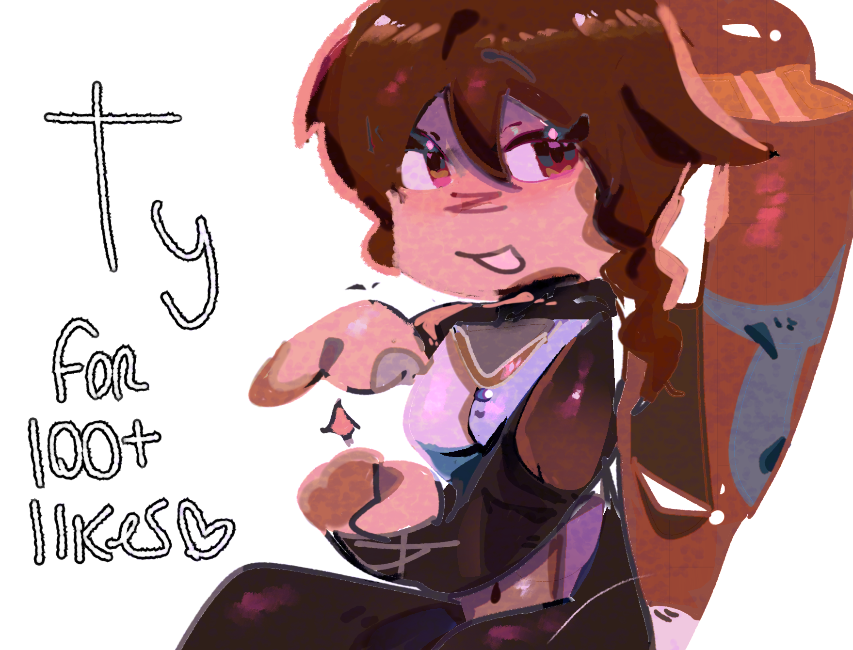 Just a Ty nothing special☠️ ️😗 - ibisPaint