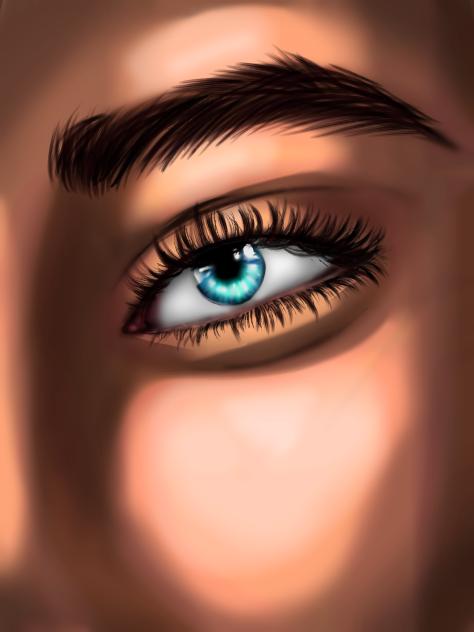 mogging eyes lol - ibisPaint