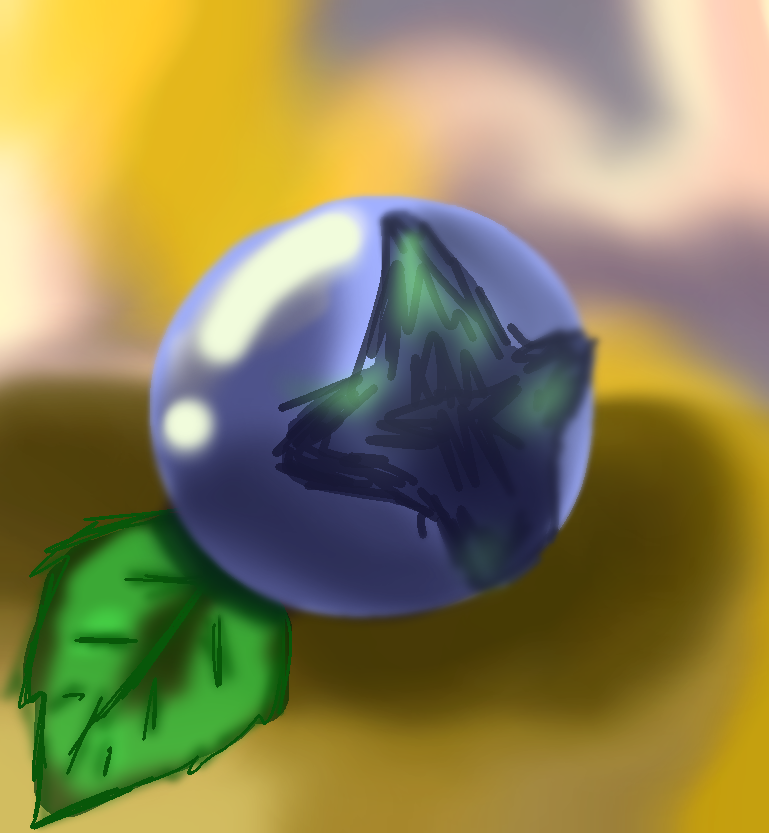 🟦 blueberry 🟦 - ibisPaint
