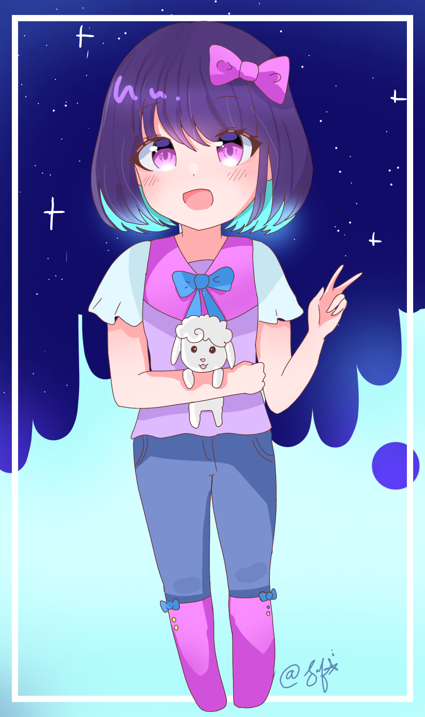 chibi leen-chan 💙 - ibisPaint