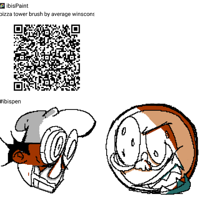 Pizza tower brush(real) - ibisPaint