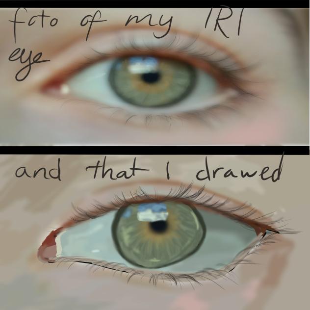 my irl eye - ibisPaint