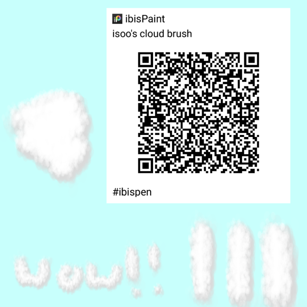 cloud brush - ibisPaint