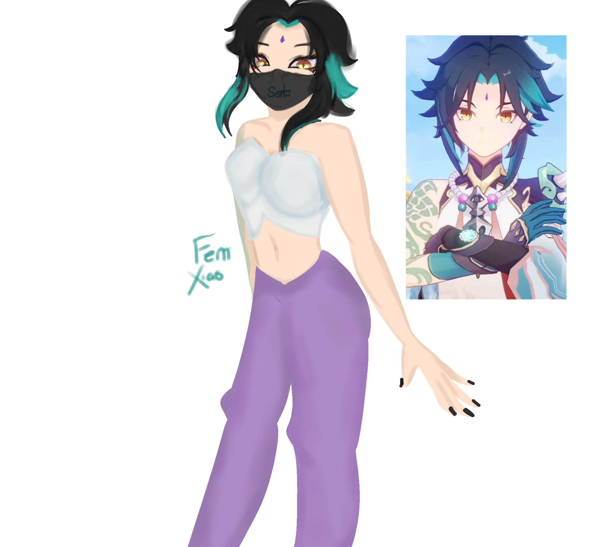 Fem xiao FIN - ibisPaint