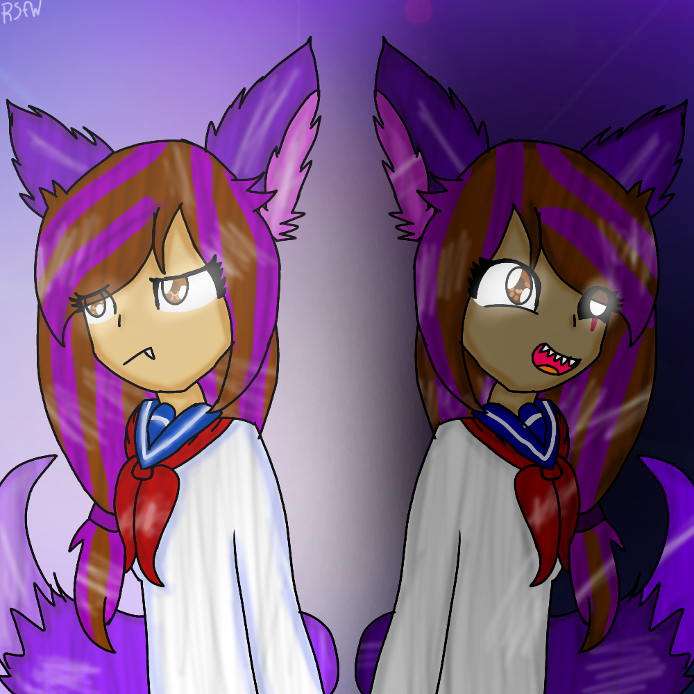 Me and drak side - ibisPaint