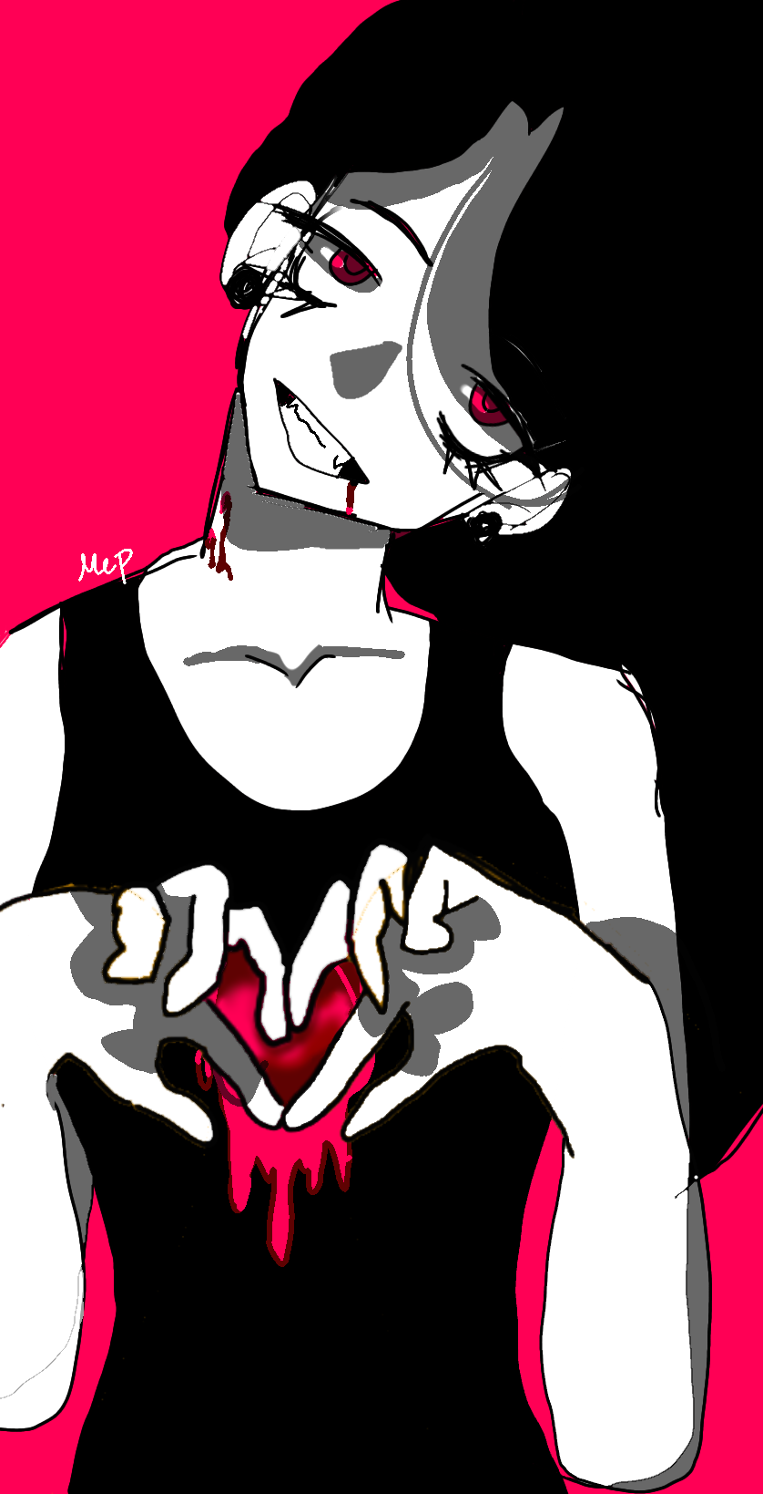 oc vampire au - ibisPaint