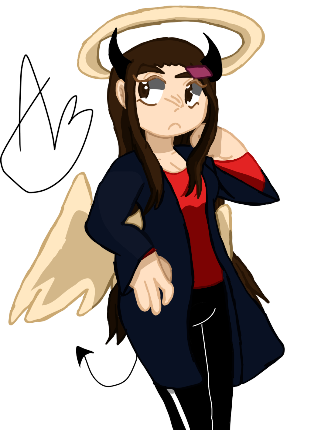 Scared and afraid,unconscious mind - ibisPaint