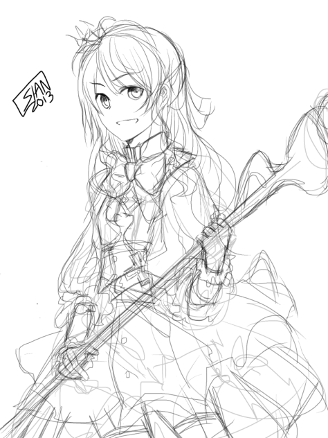 kce mihime des - ibisPaint