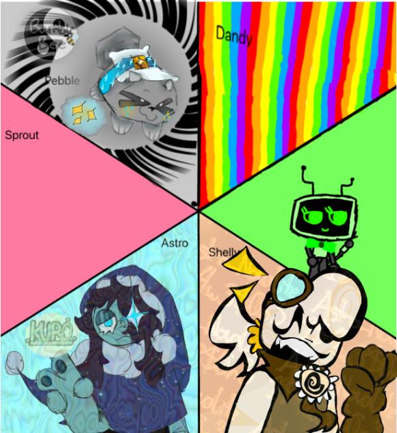 ANOTHER DANDY'S WORLD COLLAB!!! XD - ibisPaint