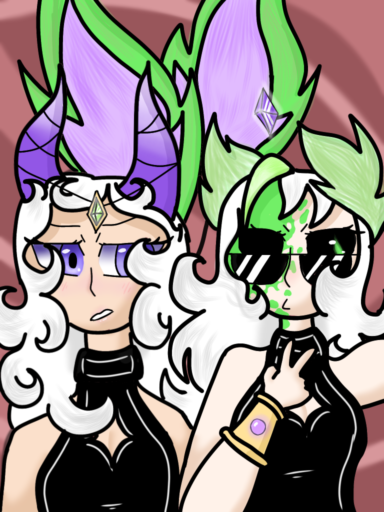 Yara & Yuri sister moment - ibisPaint