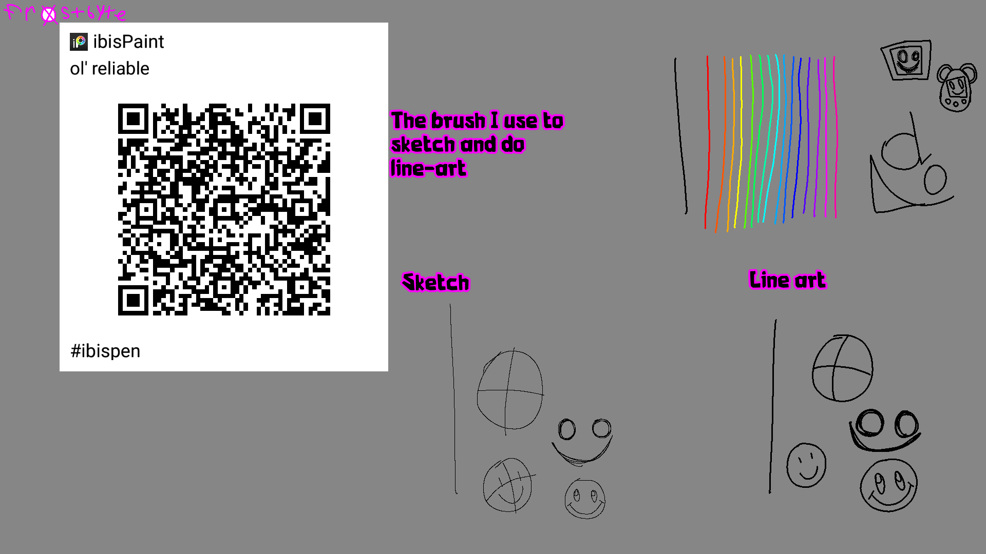 ol' reliable brush code - ibisPaint