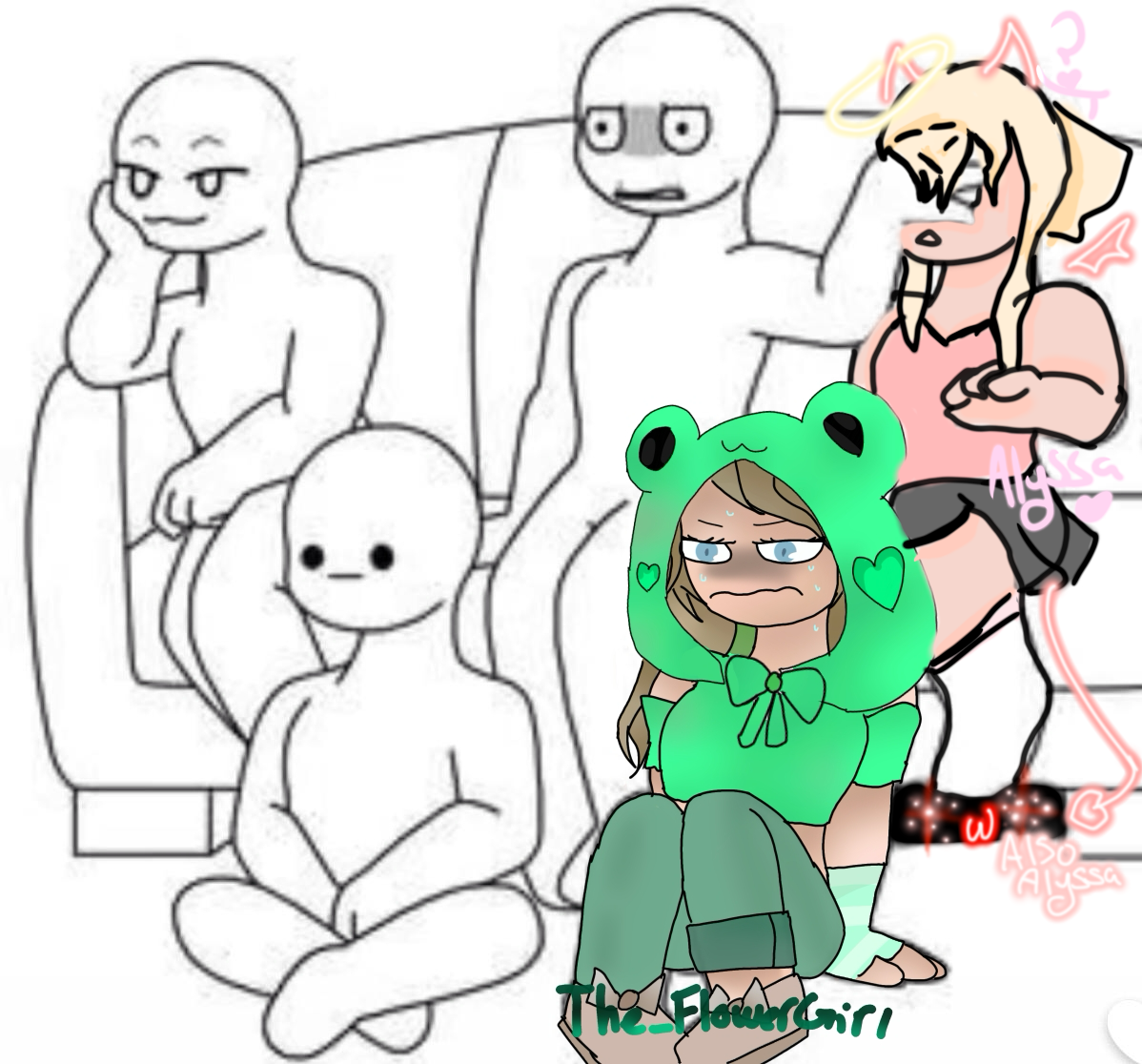 😶very inappropriate scene ig😶 - ibisPaint