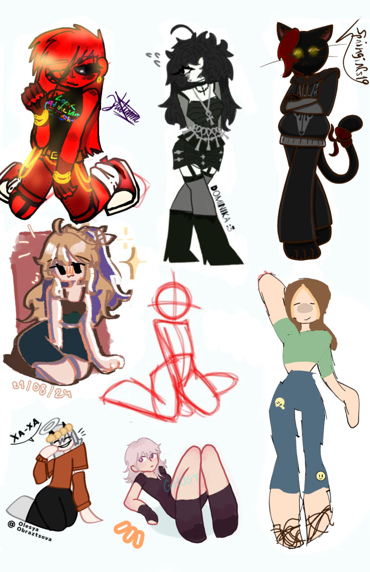 Pose Collab - ibisPaint