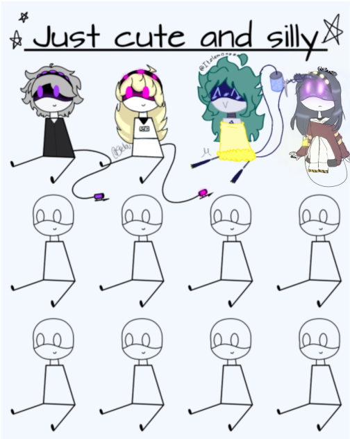 Murder Drones Collab with Itzlemonzz - ibisPaint