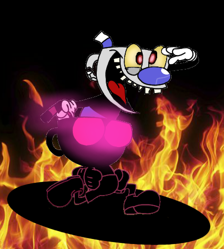 Nightmare Cuphead y Mugman Evil #4 - ibisPaint