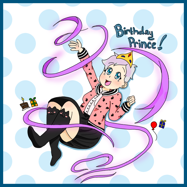 The birthday prince! - ibisPaint