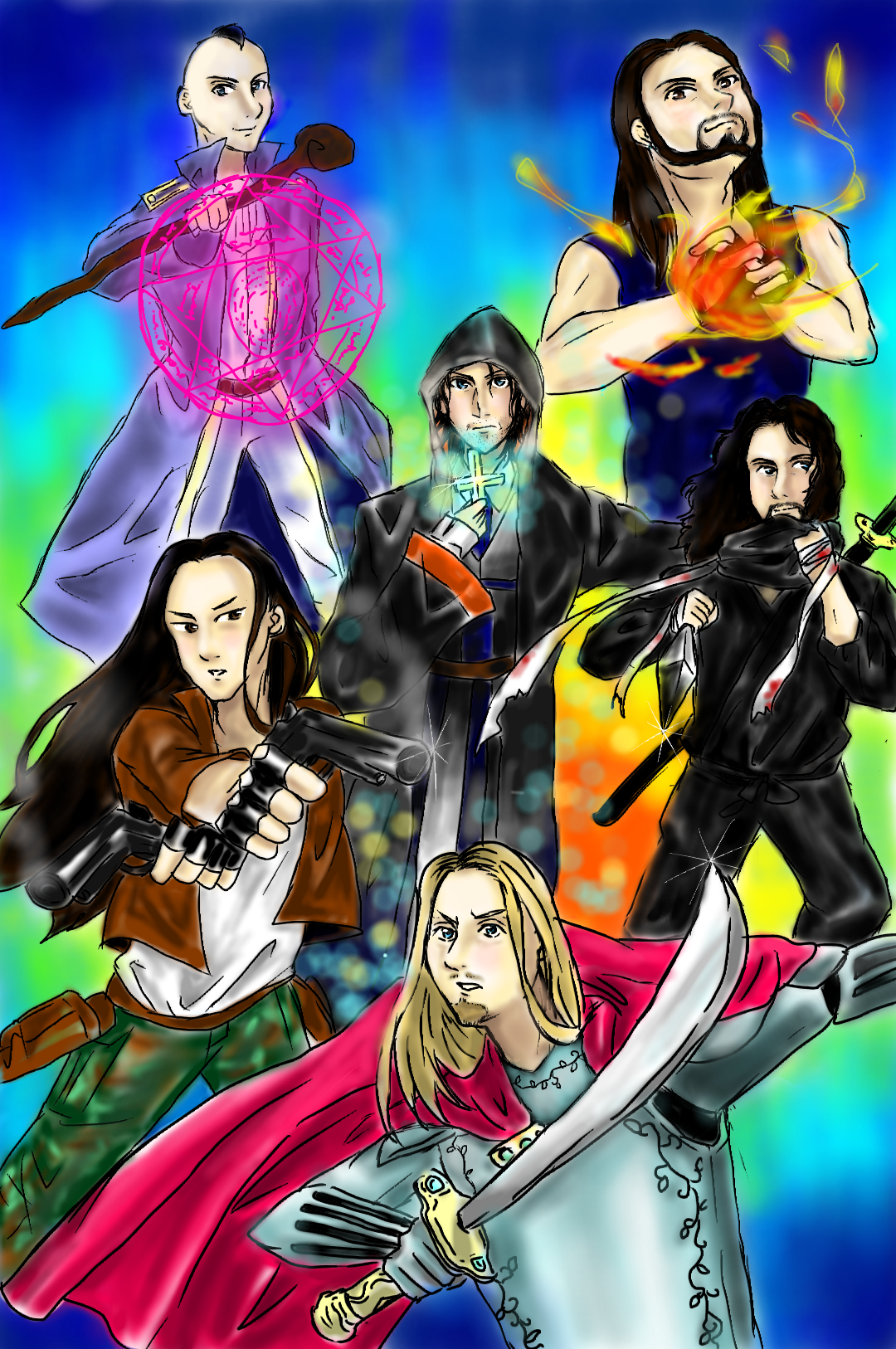 DF warriors - ibisPaint