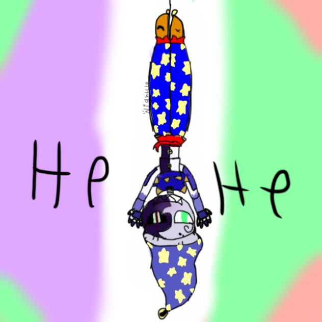 Moon just “hanging” - ibisPaint