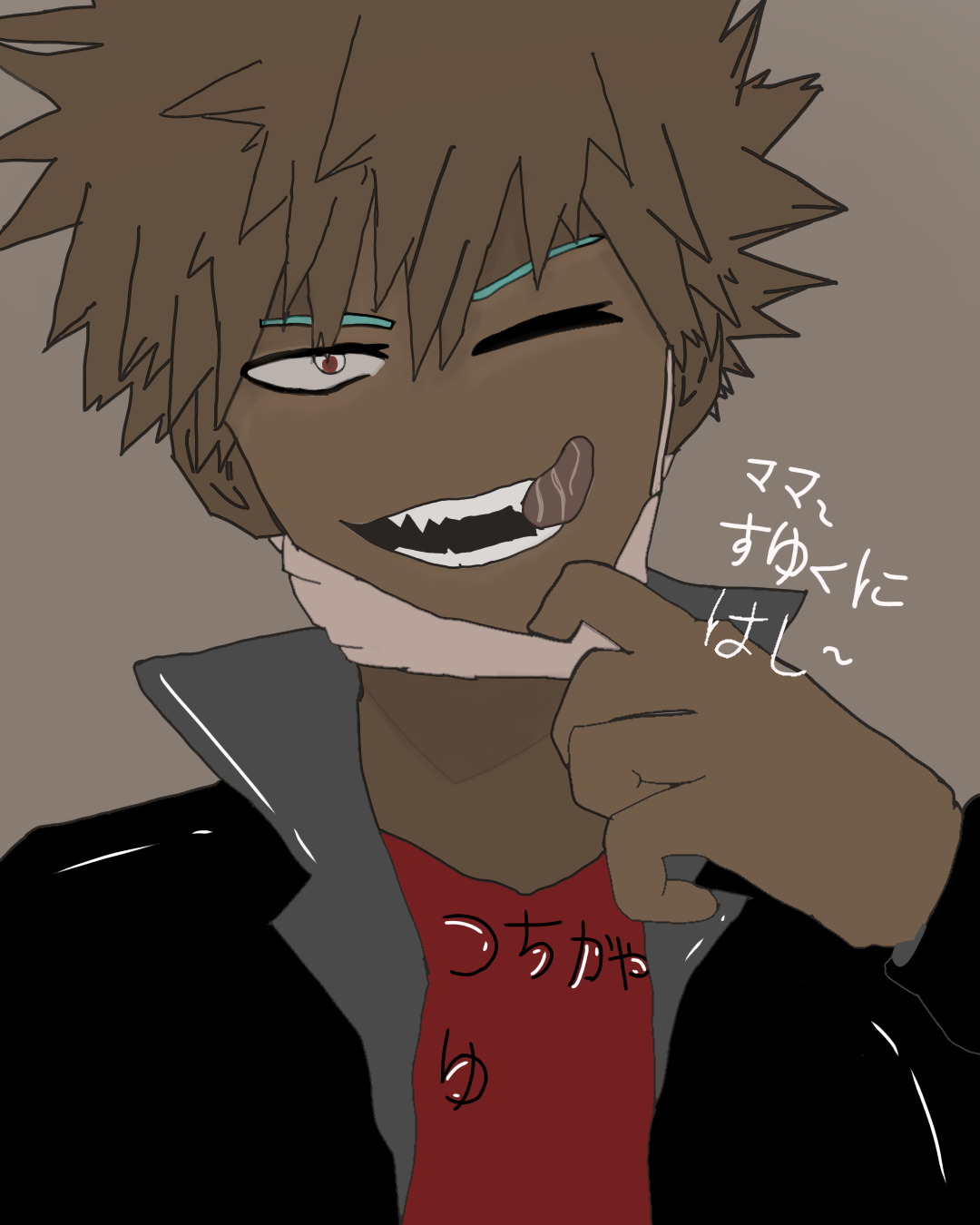 Bakugo edit - ibisPaint
