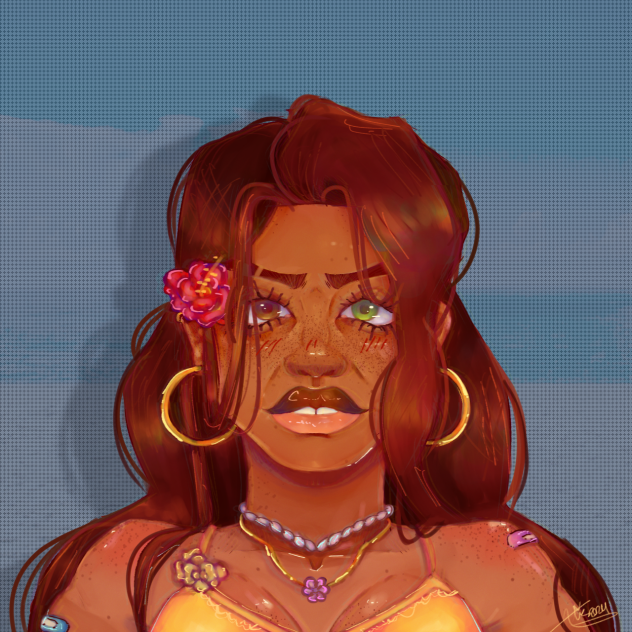 Spidersona Headshot - ibisPaint