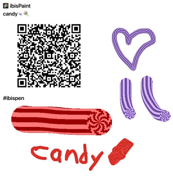 candy brush - ibisPaint