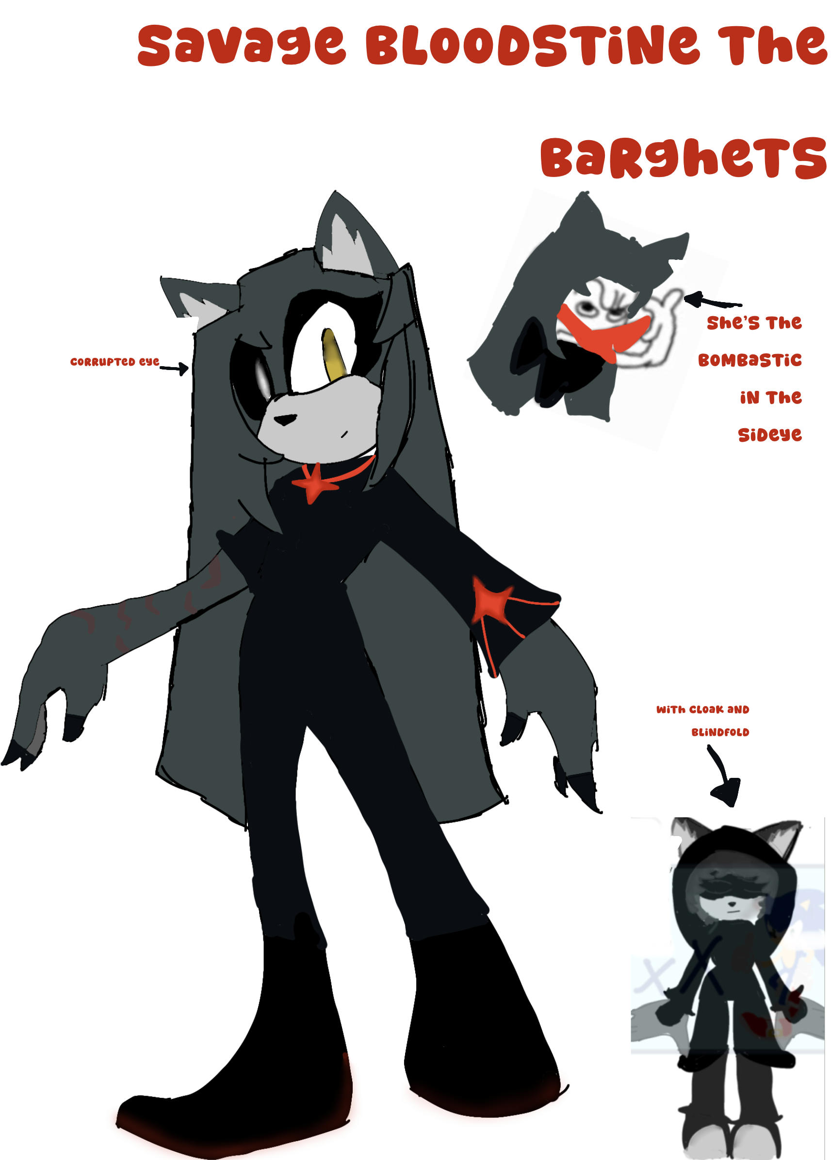 Savage without cloak and blindfold - ibisPaint