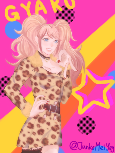 Gyaru Pose (Junko) - ibisPaint