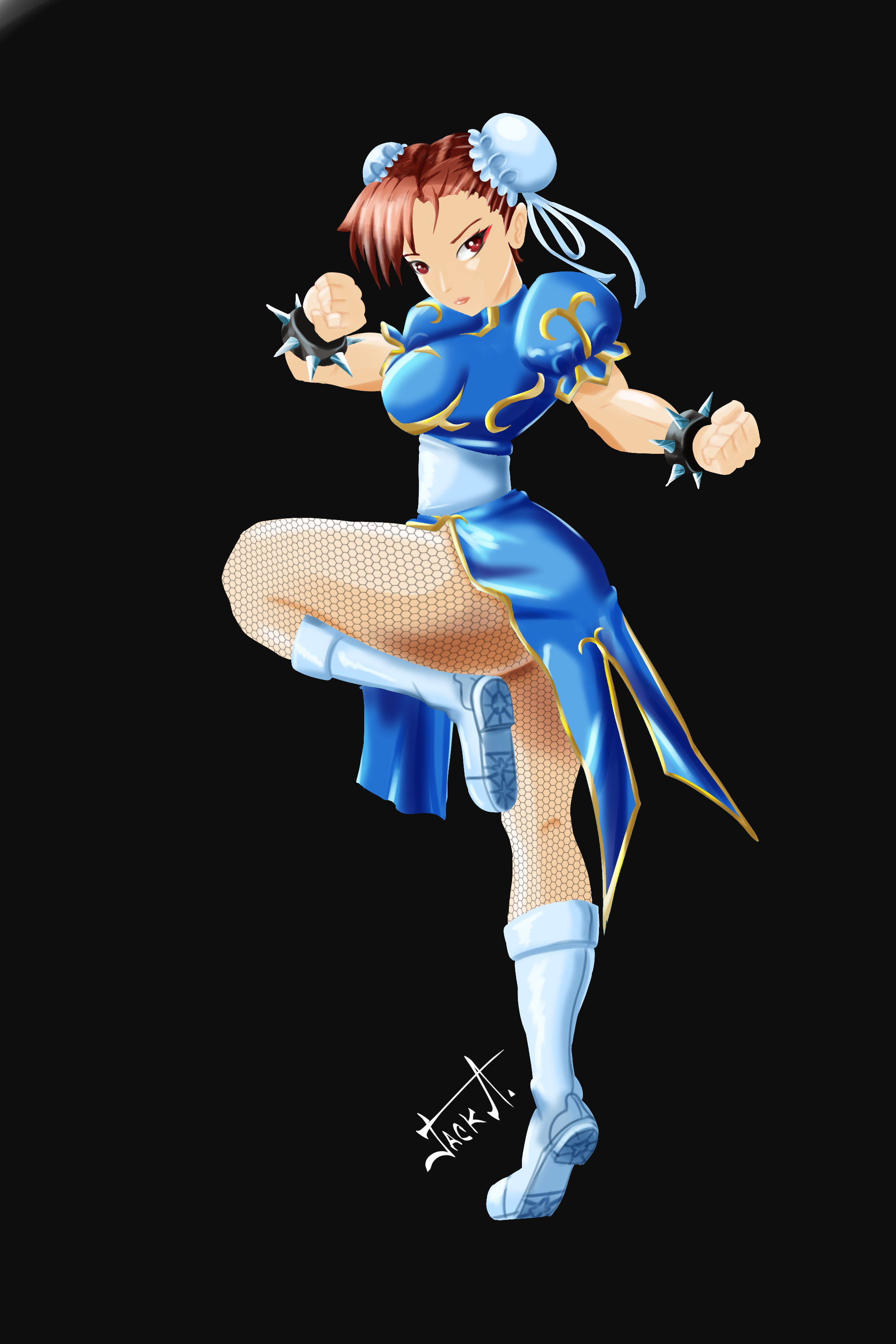 Chun li fanart - ibisPaint