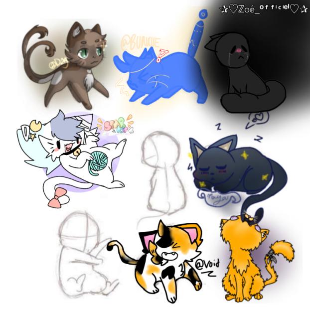 Cats for me - ibisPaint