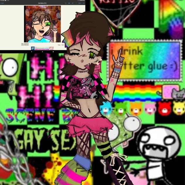 My old oc Remake ig - ibisPaint