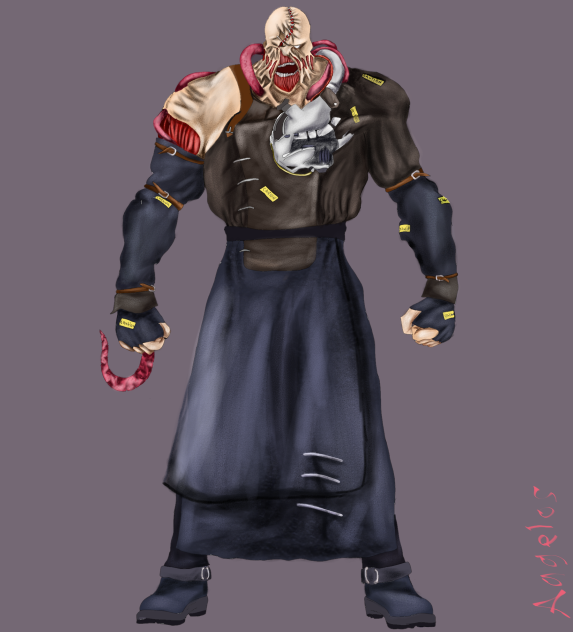 Nemesis original and Remake - ibisPaint