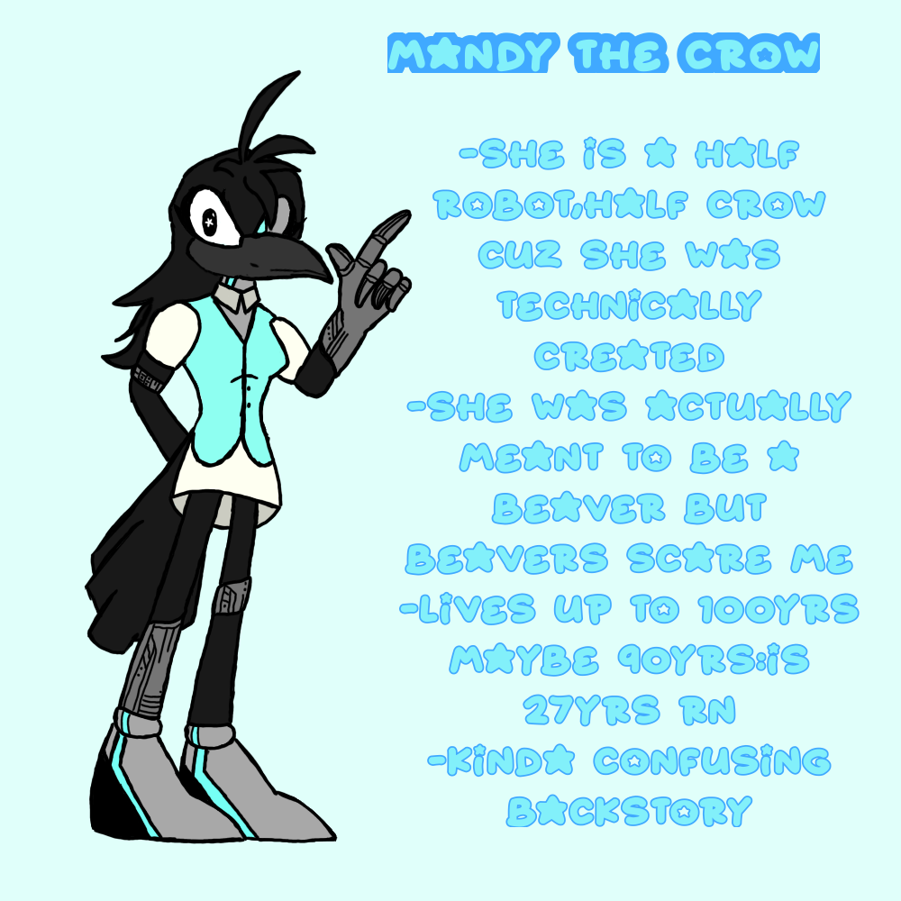 Mandy the Crow (OC) - ibisPaint