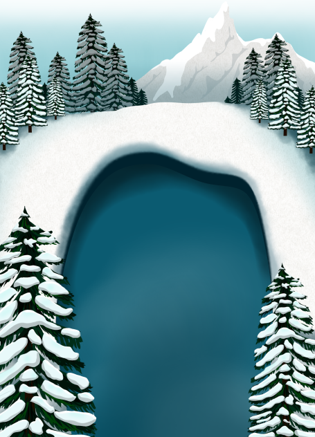 Winter Lake - ibisPaint