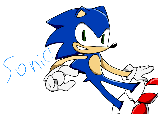 sonic Speedpaint - ibisPaint