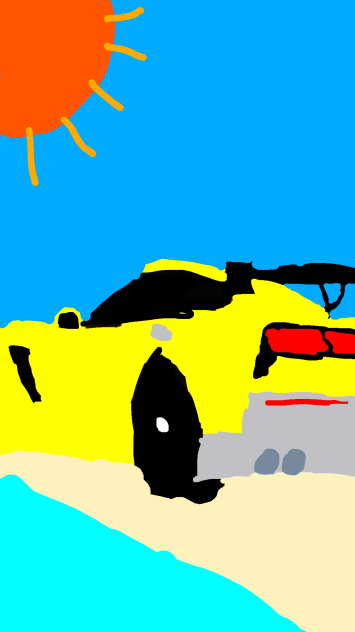 Race car - ibisPaint