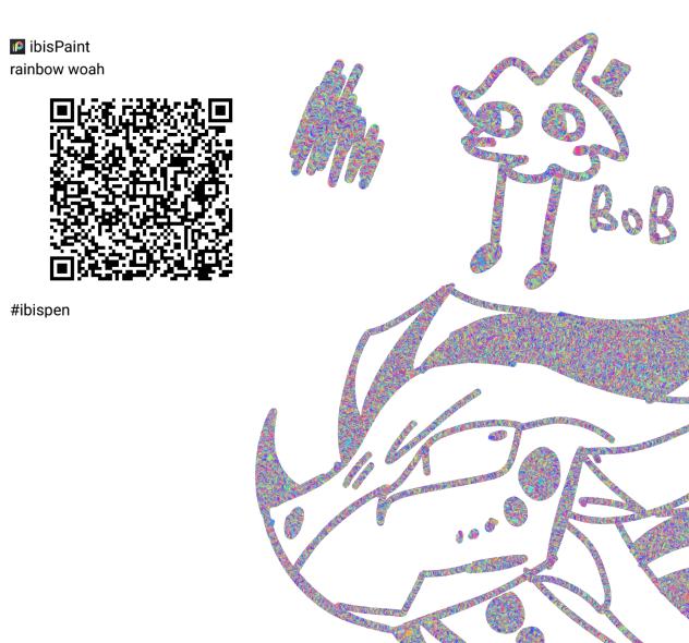 RAINBOW BRUSH WOAH!!!!! - ibisPaint