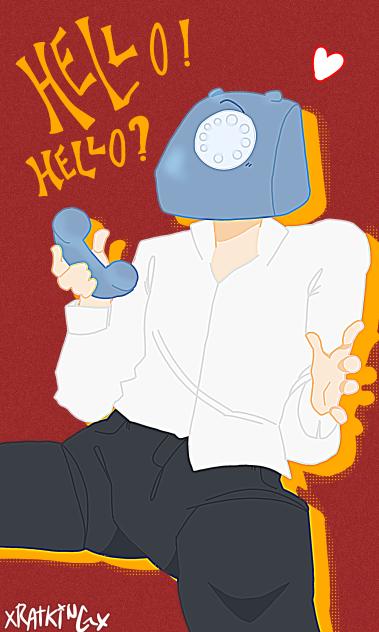 phone guy - ibisPaint