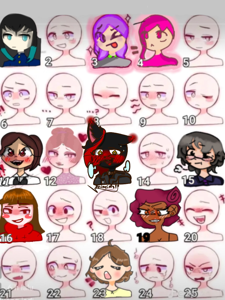 type of face collab 2 - ibisPaint