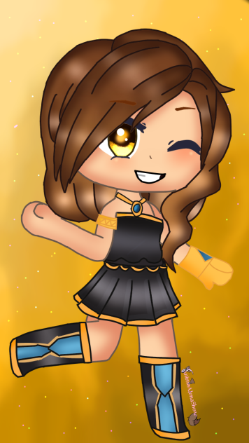 Golden Glare (Gift) - ibisPaint