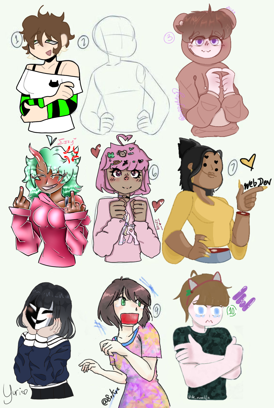 Pose collab! - ibisPaint