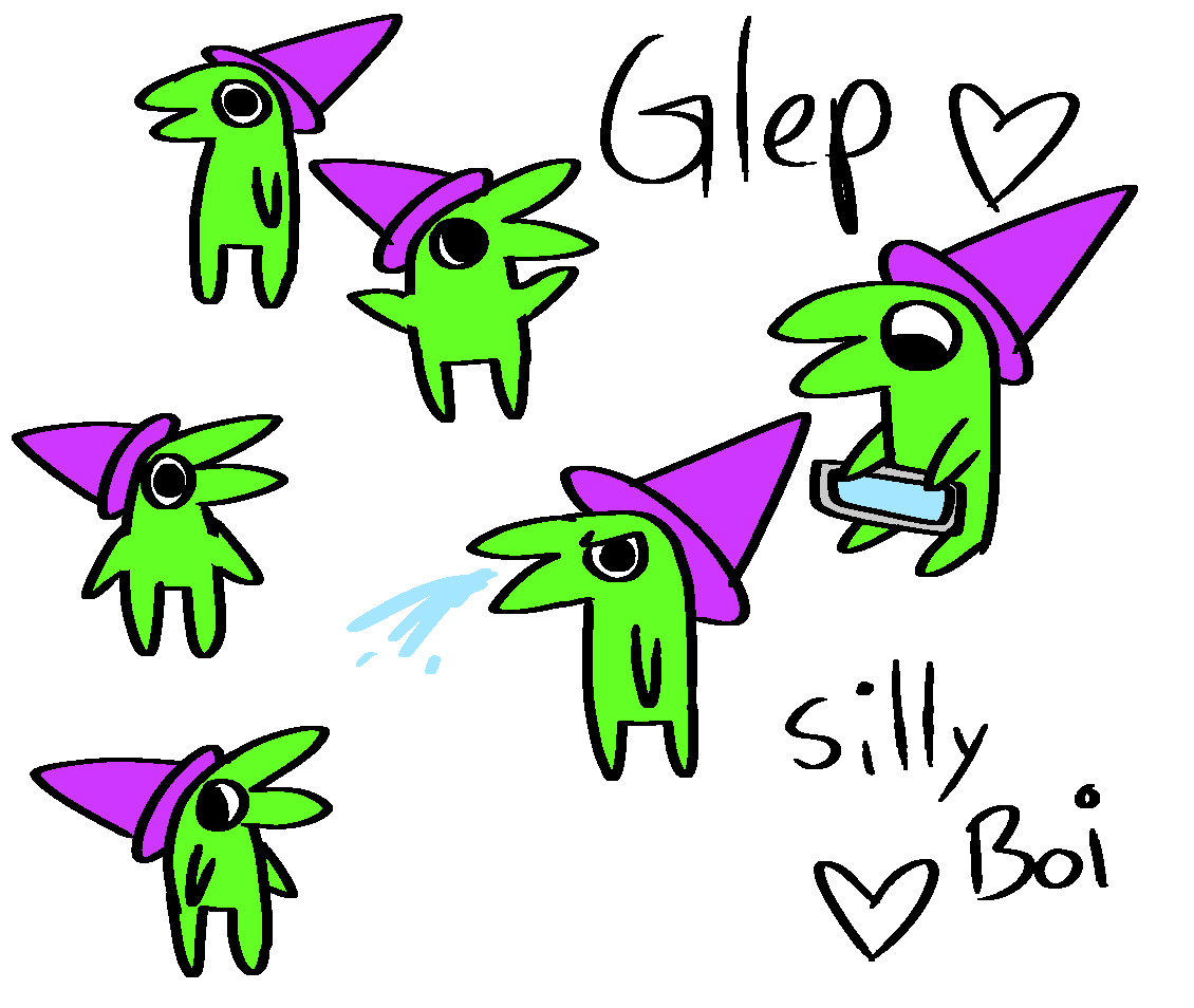 just some Glep doodles - ibisPaint
