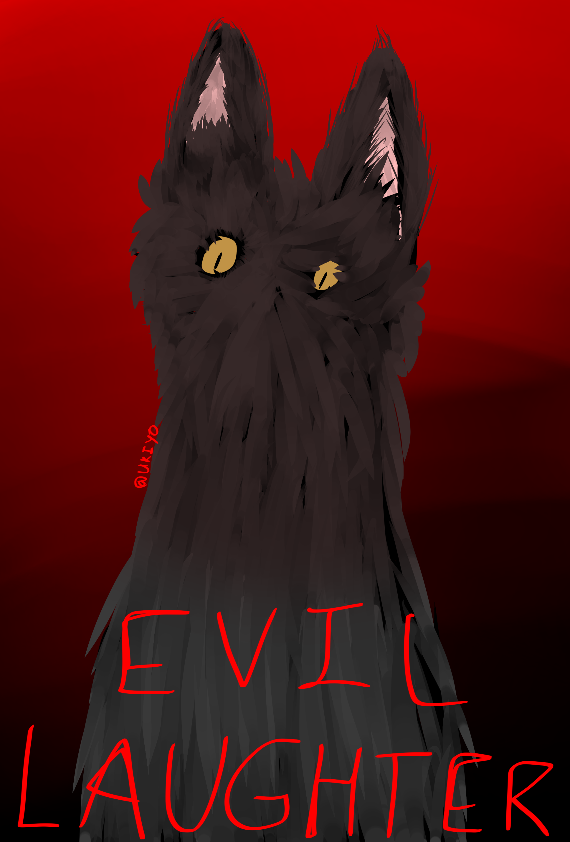 evil little kitty - ibisPaint