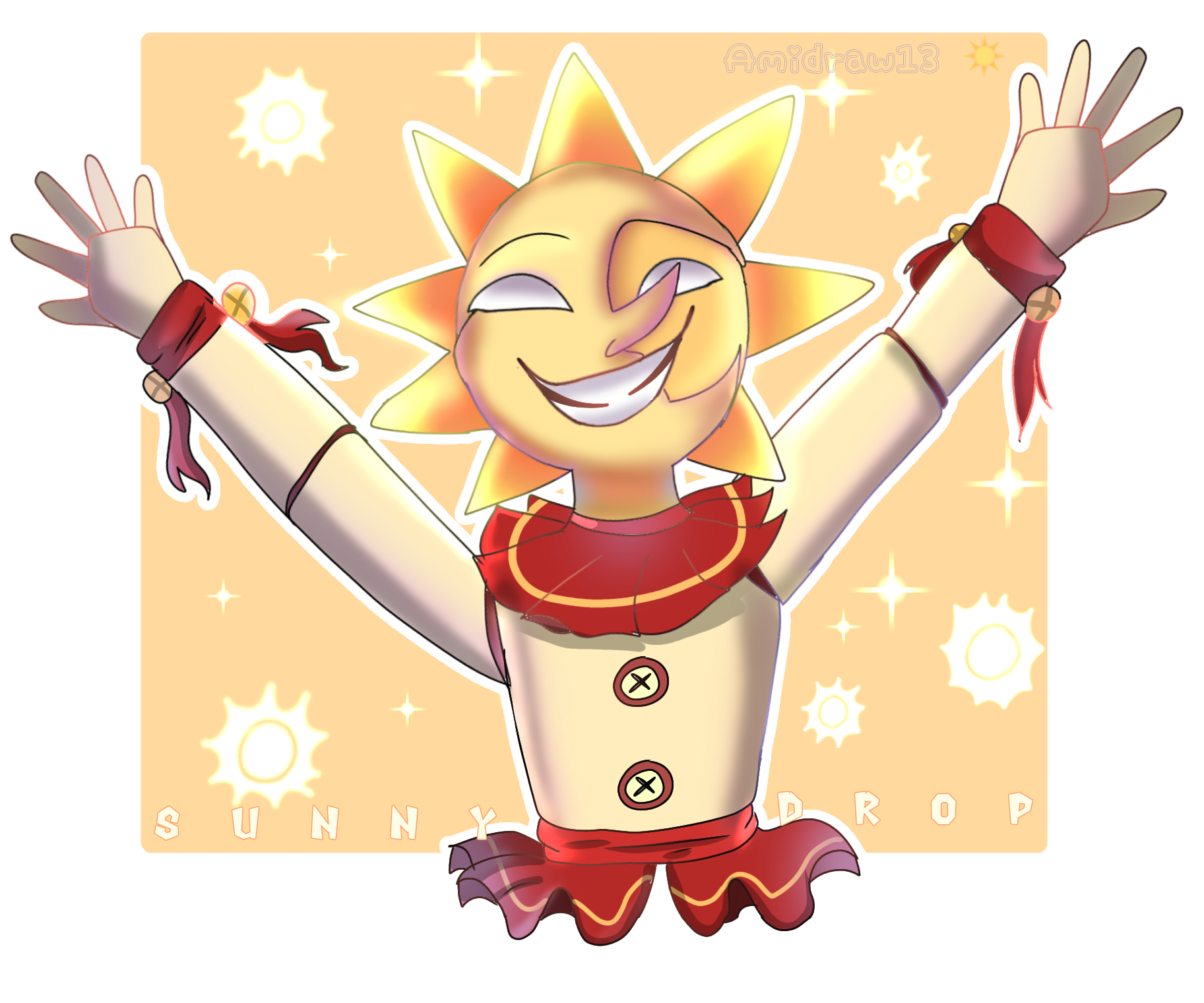 Sunnydrop fnaf security Breach - ibisPaint