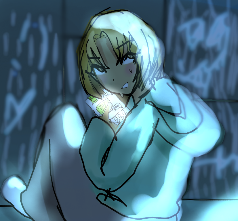 'im not hiding anything..! - ibisPaint