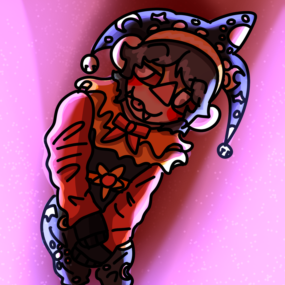 Silly clown girly - ibisPaint