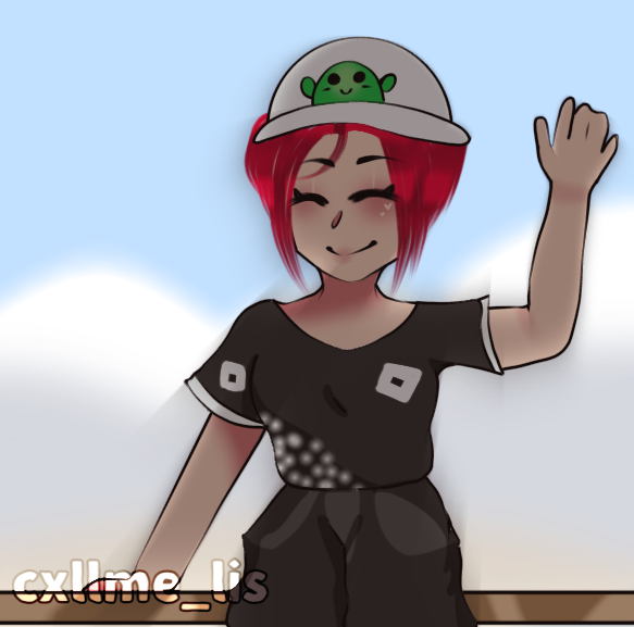 Redrawing random people art - ibisPaint