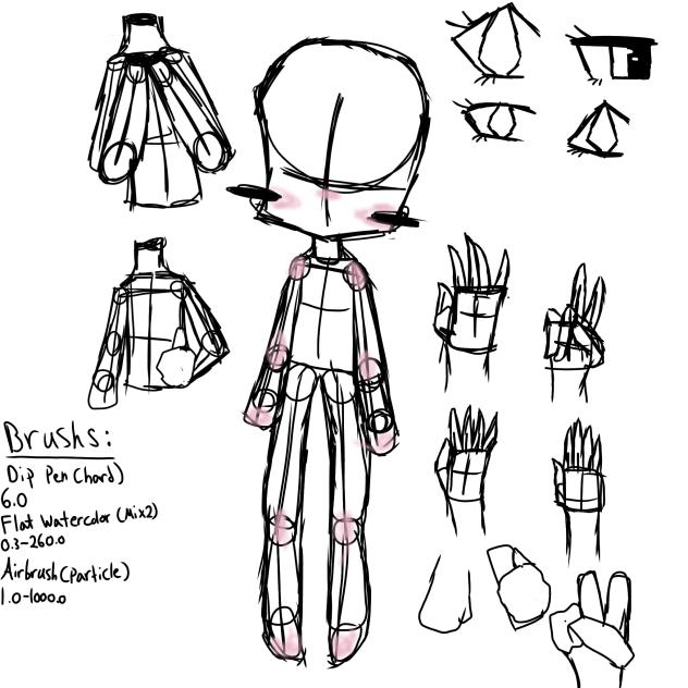 Anatomy+ Body sheet - ibisPaint