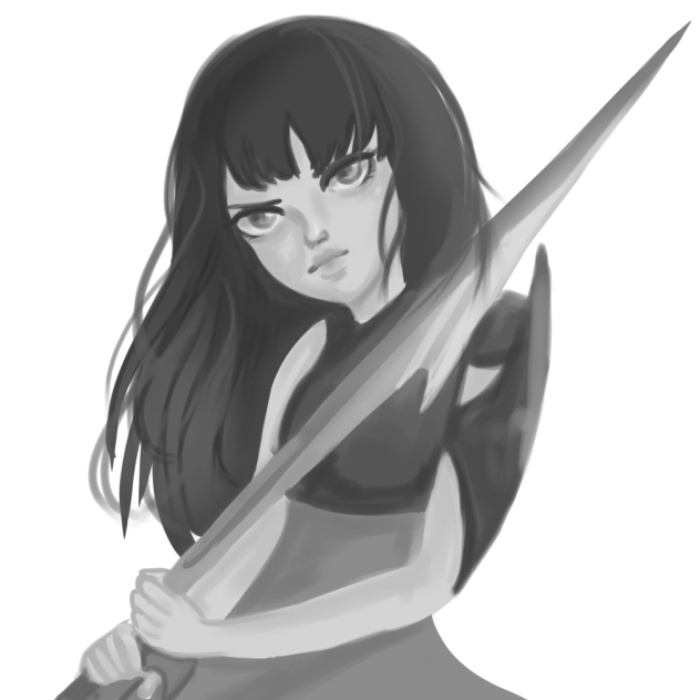Swords Woman - ibisPaint